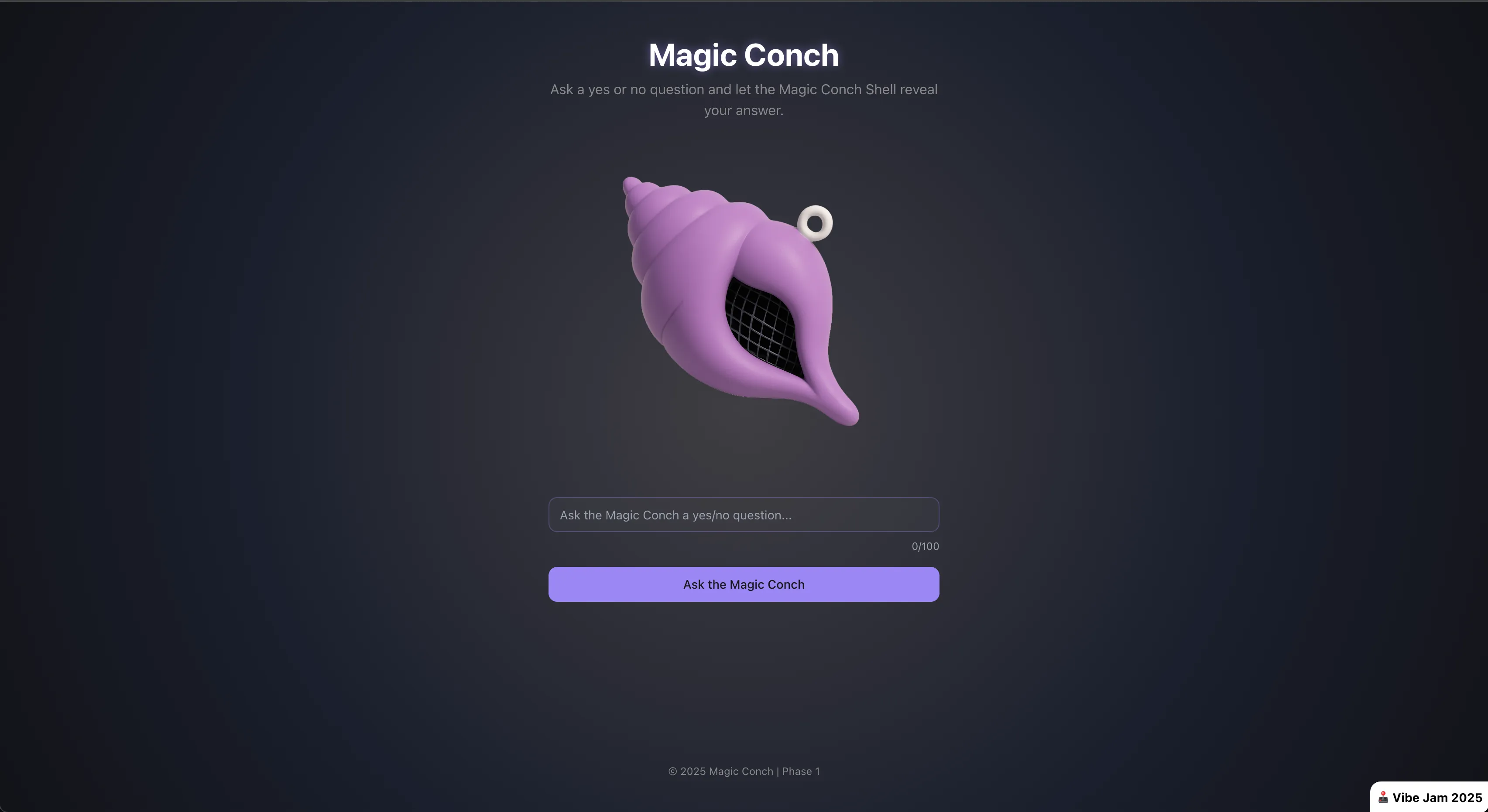 The Magic Conch